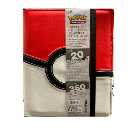 Pokemon Ultra Pro 9-Pocket Pro Binder: Poke Ball - Metaverse Games